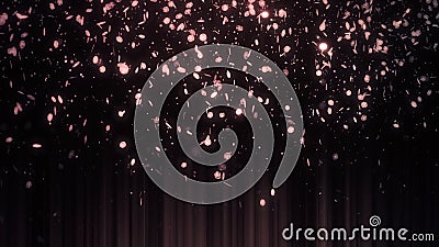 Abstract Glitter Falling Animation Background Loop Stock Video - Video ...