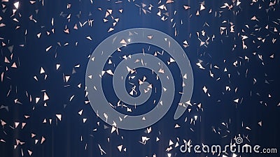 Abstract Glitter Falling Animation Background Loop Stock Footage ...