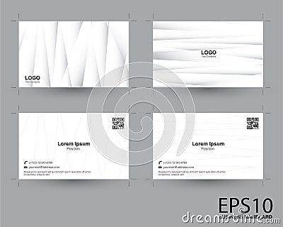 Abstract Gradient Gray Color Namecard Pattern Background Cartoon Vector ...