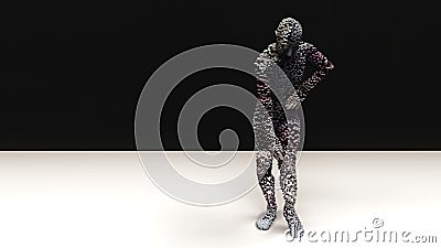 Abstract Human Form stock video. Video of abstract, background - 115916833