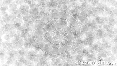 Abstract Isolated Blurred Black Particles is Moving with Bokeh ...