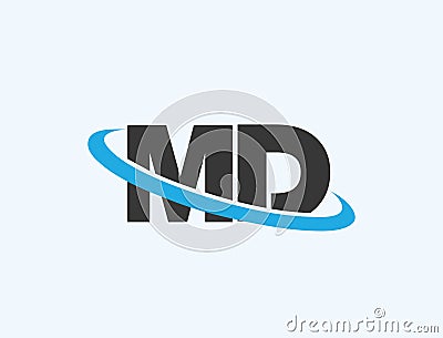 Abstract Letter MD Logo Design. MD Initial Logo Design Monogram For ...