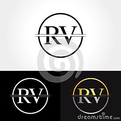 Rv Letter Gold Stock Illustrations – 177 Rv Letter Gold Stock ...