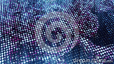 Abstract light grid. stock video. Video of information - 113347649