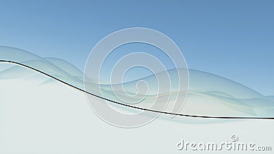 Abstract Liquid Wave Animation. Stock Video - Video of abstract, water ...