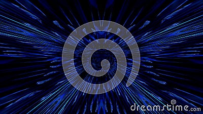 Abstract Loop Animation with Colorful Movements and Back and Forth ...
