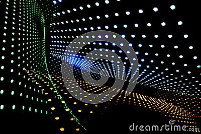 Abstract Of The Lot Of Led Lights Stock Photography - Image: 26335682