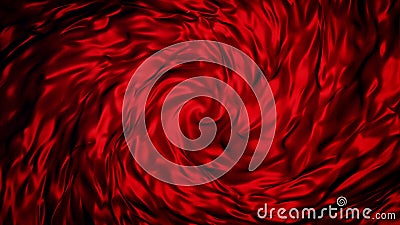 Abstract Mass in Red Color Flow in Spiral Stock Footage - Video of ...