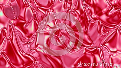 Abstract Metallic Liquid Background with Moving Waves. Design. Moving ...