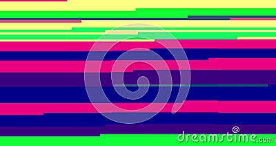 Abstract Multi Color Realistic Screen Glitch Flickering, Analog Vintage ...
