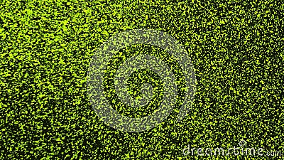 Abstract Noise Effect on a Black Background, Seamless Loop. Animation ...