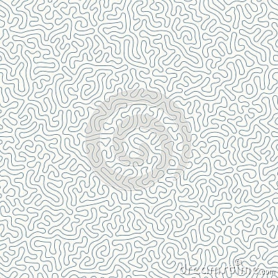 Abstract Organic Background, Natural Maze Labyrinth, Reaction Diffusion ...