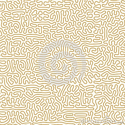 Abstract Organic Background, Natural Maze Labyrinth, Reaction Diffusion ...