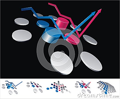 Abstract Organizational Chart Royalty-Free Stock Photo | CartoonDealer ...