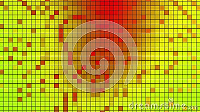 Abstract Pixelated Background of a Colorful Screen with Glitch Effect ...