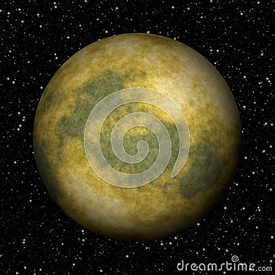 Abstract Pluto Planet Generated Texture Background Stock Illustration ...
