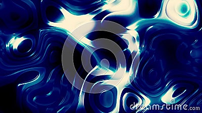 Abstract Psychedelic Fluid Color Effect. Motion. Bending and ...