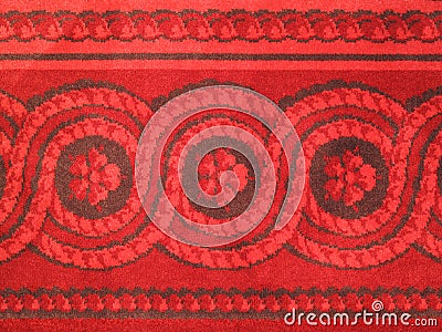 Abstract Red Carpet Border Background Royalty-Free Stock Photo ...