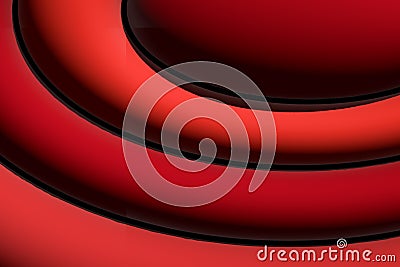 Abstract Red 3D Inflated Dented Shapes Background Stock Photography ...