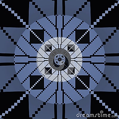 Abstract Science Fiction Futuristic Image Of Collider Particle ...