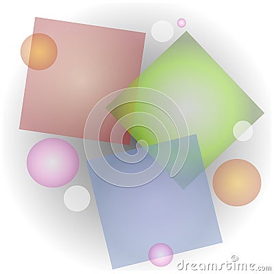 Abstract Shapes Opaque Collage Stock Photo - Image: 2848610