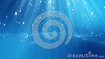 Abstract Shiny Blue Animated Background. Seamless Loop Stock Footage ...