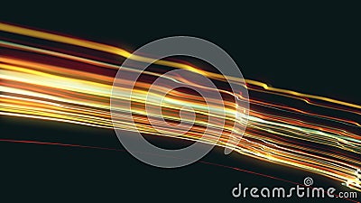 Abstract Slow Motion Swirling Strings Particles Background Loop Stock ...