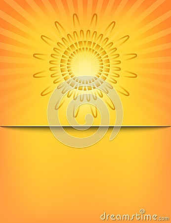 Abstract Sun Sunburst Pattern Template Cartoon Vector | CartoonDealer ...