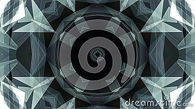Abstract Symmetrical WHITE Poligon Shape Net Shiny Cloud Animation ...