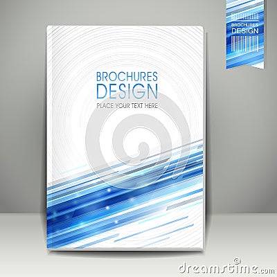 Abstract Technology Background Design For Book Cover Stock Vector ...