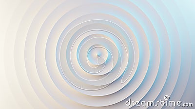 Abstract Template with Animation of White Circular Waves Stock Footage ...