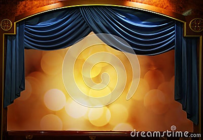 Abstract Theatre Background Royalty Free Stock Photos - Image: 27205428