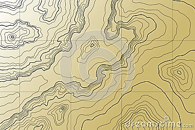 Abstract Topographic Map. Vector | CartoonDealer.com #21992701