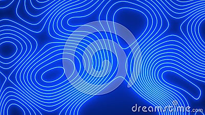 Abstract Topography Patterns and Shapes Seamless Looping Stock Footage ...