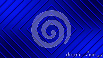 Abstract Tunnel Movement of Square Graphic Elements - Lines of the ...