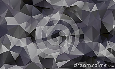Abstract Vector Camouflage Gray And Black Background Made Of Geometric ...