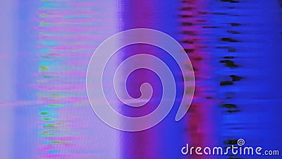 Abstract VHS Digital Animation. Old TV Screen Background. Glitch ...