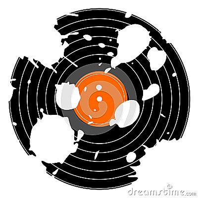 Abstract Vinyl Record Royalty Free Stock Photo - Image: 16939405