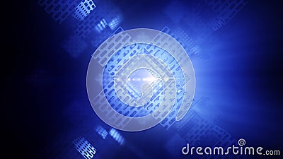 Abstract Volumetric Light Animation with Glowing Animated Light Rays ...