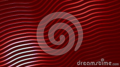 Abstract Waves Red Structure Flow. Design. Curving Rows of Narrow ...