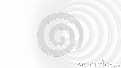 Abstract White Circle Seamless Looping Motion Background with Smooth ...