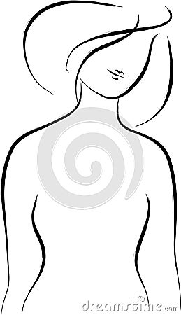 Abstract Woman Silhouette Stock Photo - Image: 17496020