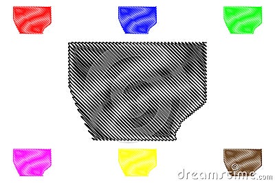 Abyei Area Republic Of The Sudan, North Sudan, South Sudan Map Vector ...