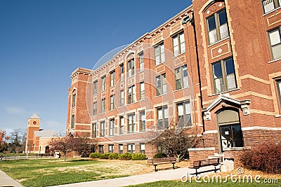 Academic Buildings On A College Campus Stock Photo | CartoonDealer.com ...
