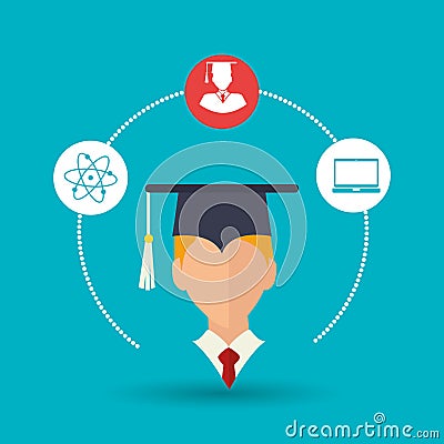 Academic Student Design Royalty-Free Illustration | CartoonDealer.com ...