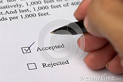 Accepted Stock Image | CartoonDealer.com #16841113