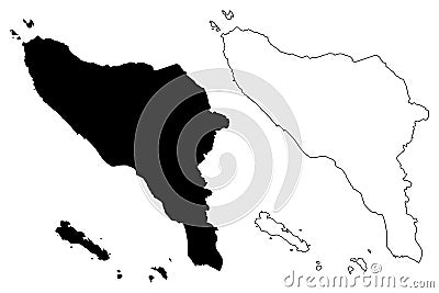 Aceh Map Vector | CartoonDealer.com #131290332