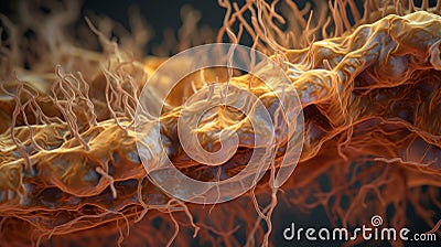 Acetylcholine Receptor Communication Under Microscope Royalty-Free ...