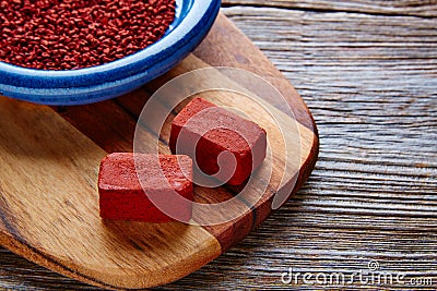 Achiote Seasoning Annatto Seed Mexico Popular Stock Photo ...