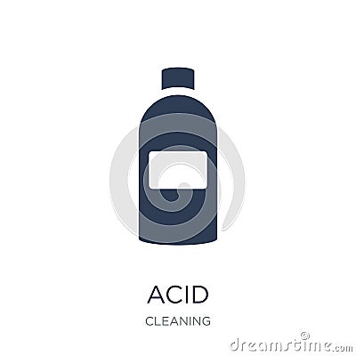 Acid Icon. Trendy Flat Vector Acid Icon On White Background From ...